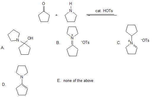 Solved cat. HOTs он N CI 8. OTs C. N A. E. none of the above | Chegg.com